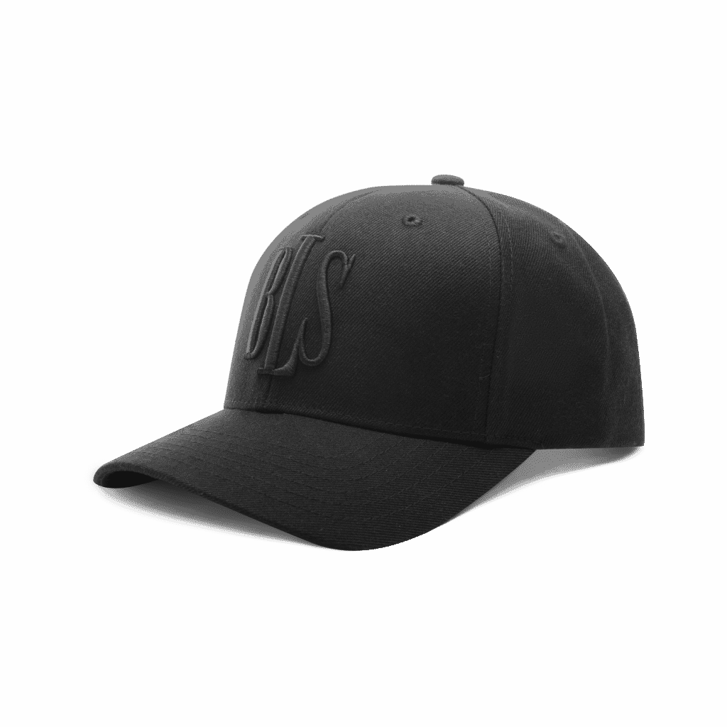 BLS BLACK TONAL CLASSIC BASEBALL CAP - Rud & Vester