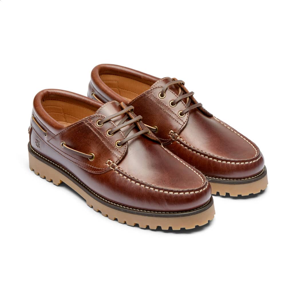 CLAUDE BRANDY LEATHER/GUM - Rud & Vester